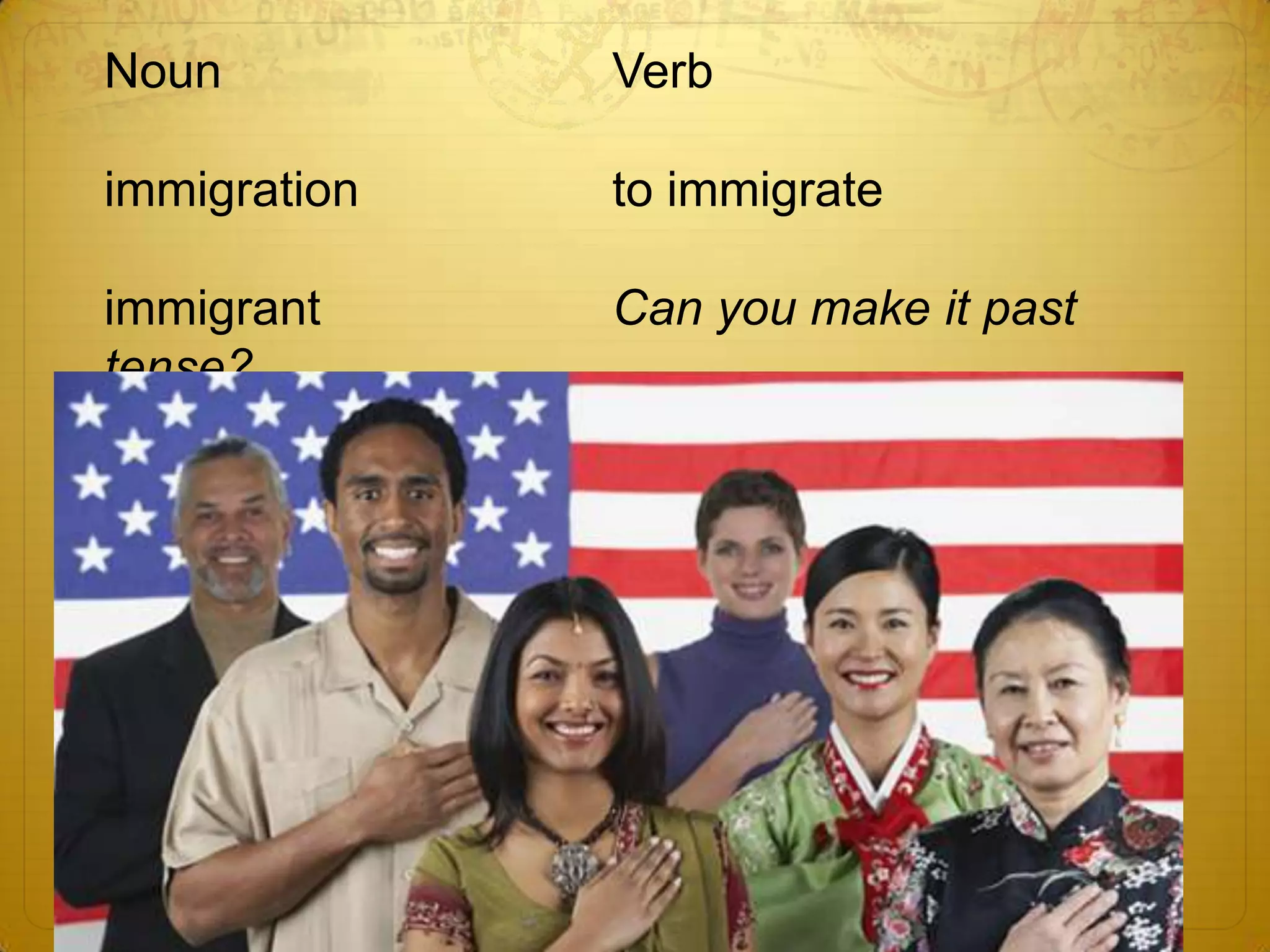 Intro to Immigration | PPT