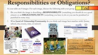 Tuesday september 15 obligation v responsibility intro | PPTX