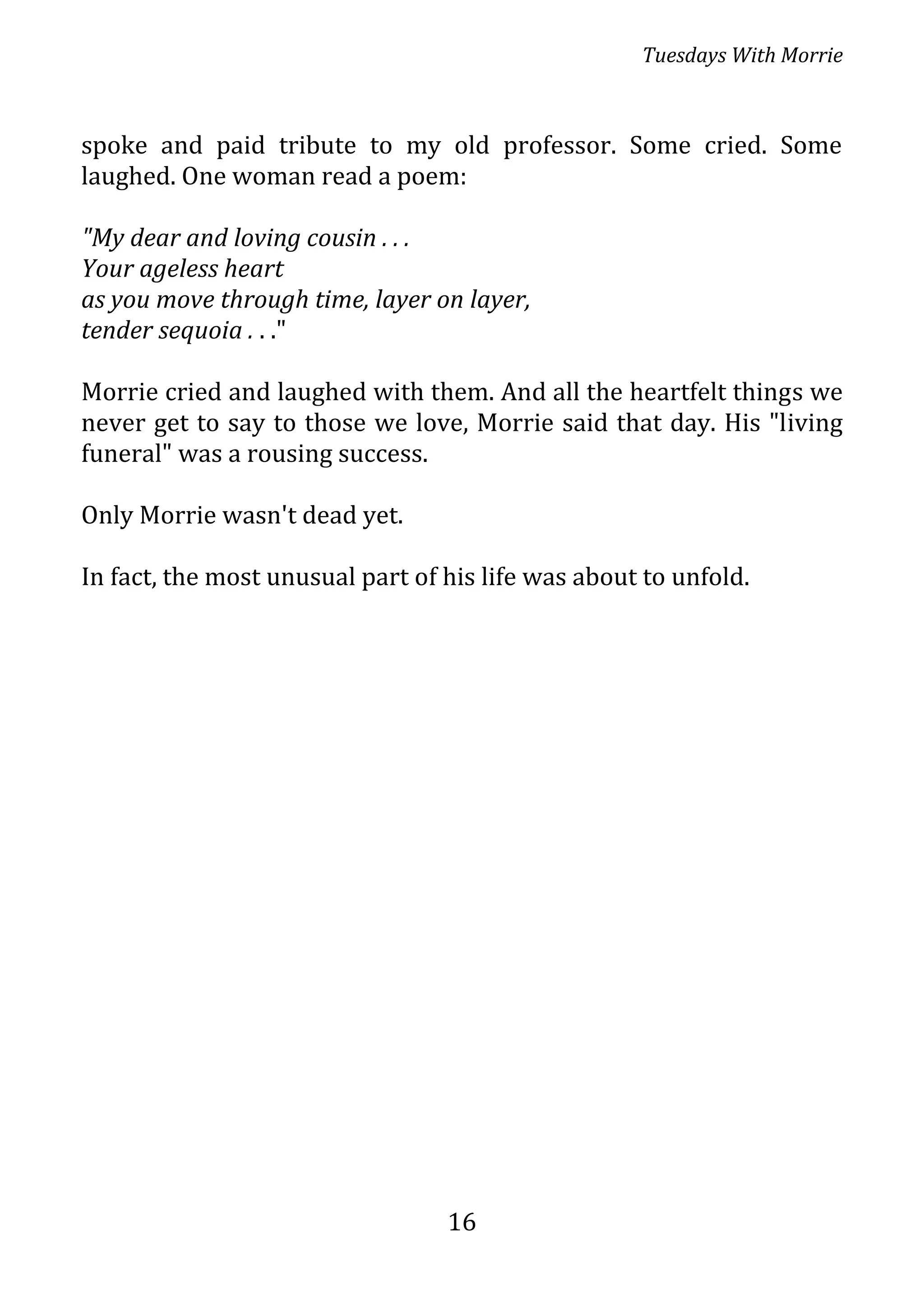 Tuesdays with morrie | PDF