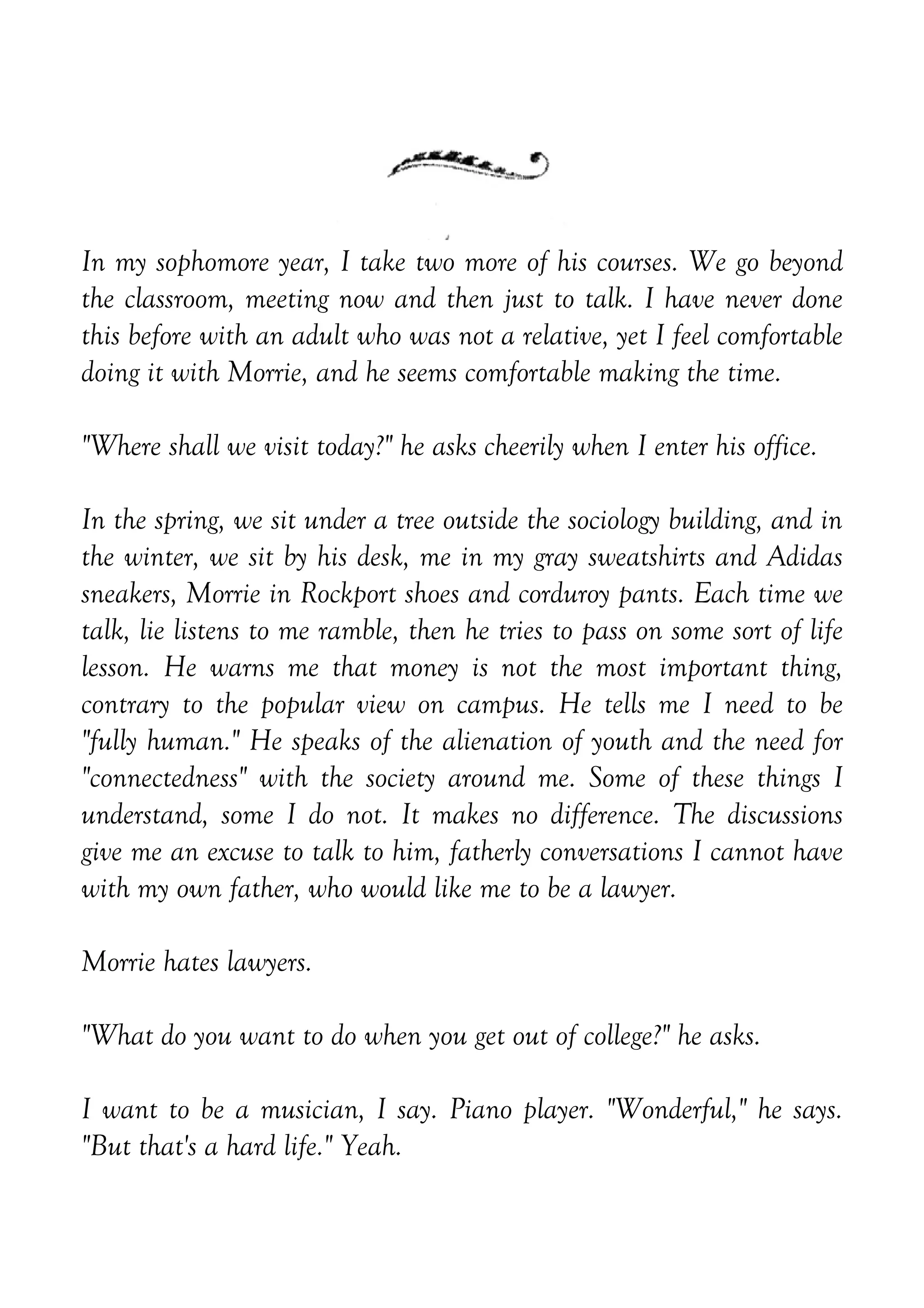 Tuesdays with morrie | PDF