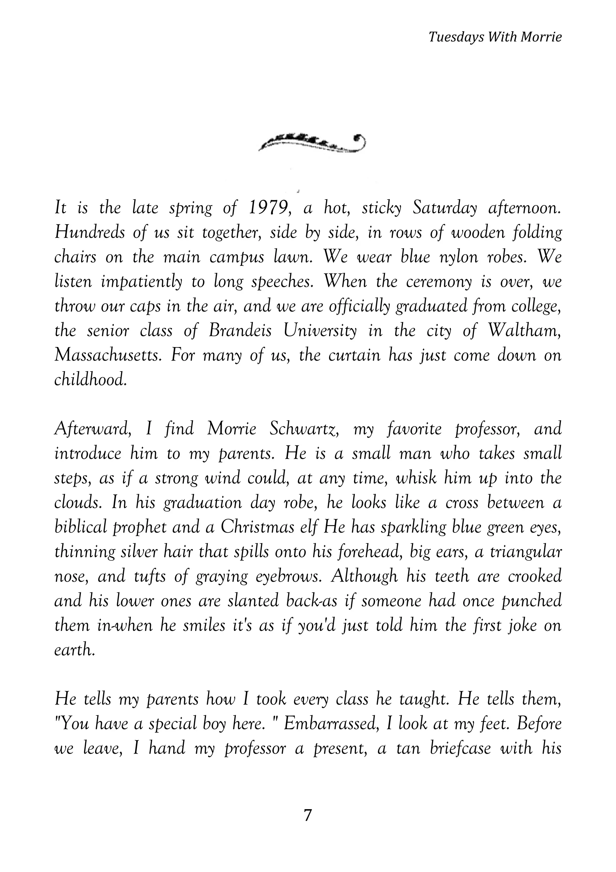 Tuesdays with morrie | PDF