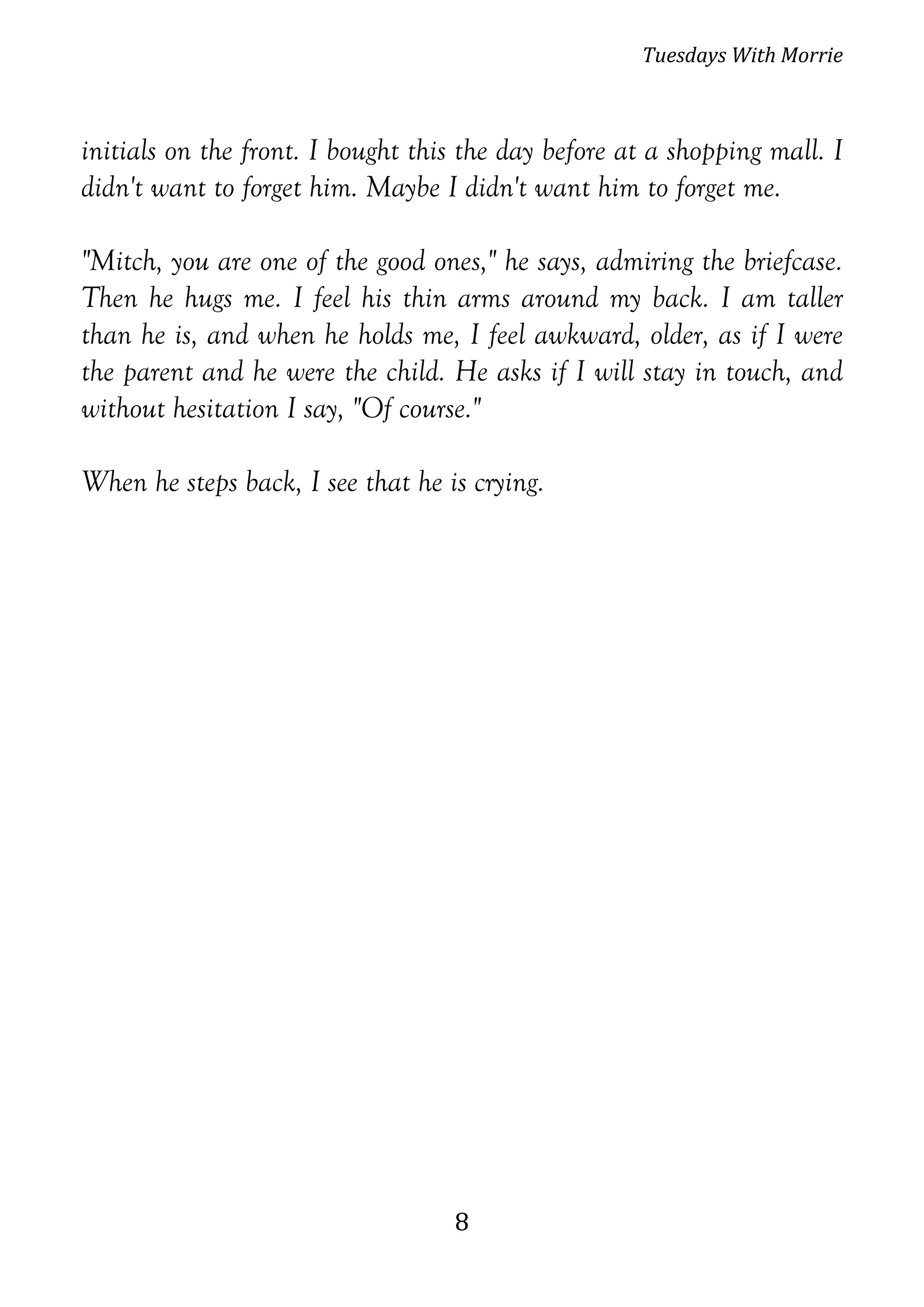 Tuesdays with morrie | PDF