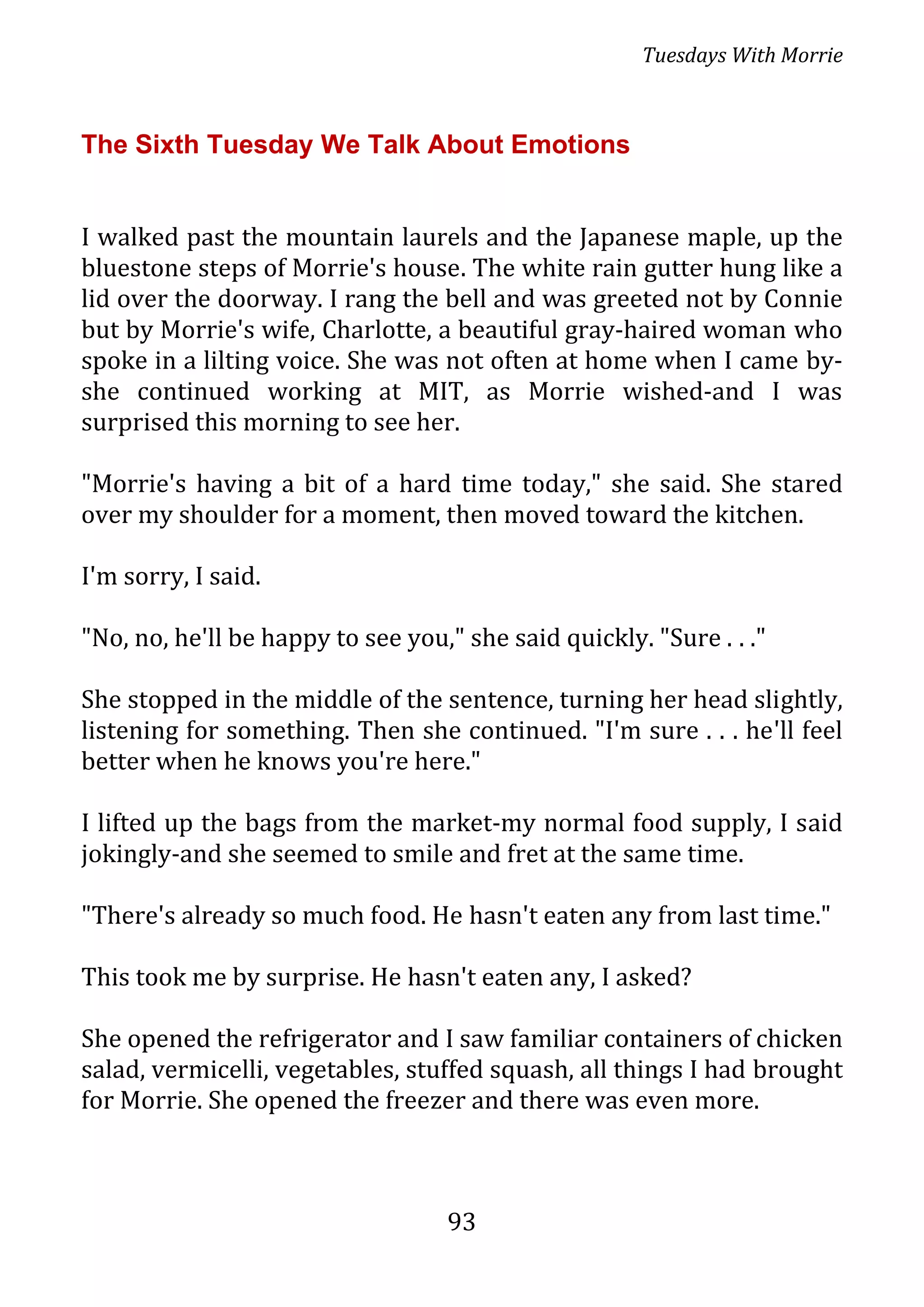 Tuesdays with morrie | PDF