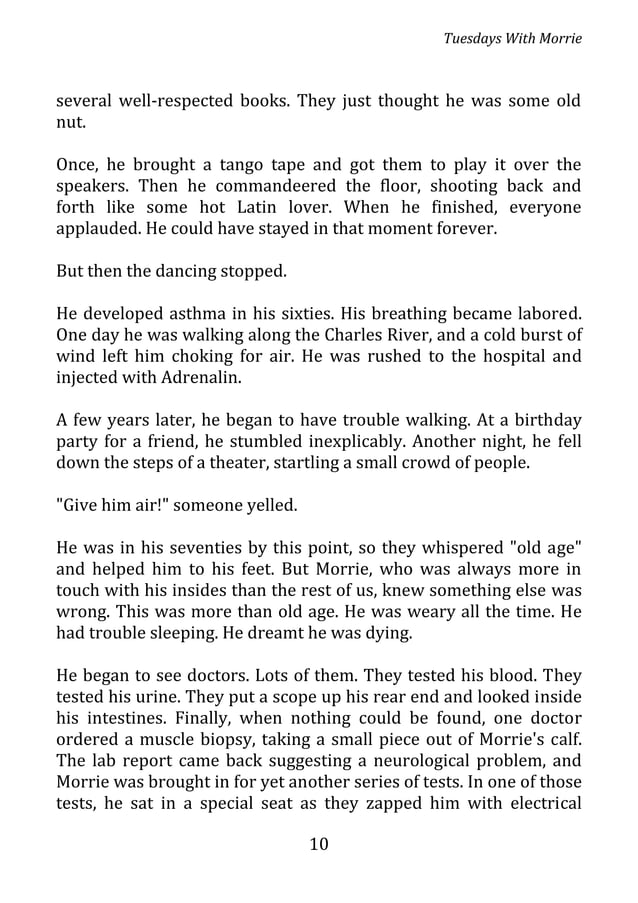 Tuesdays with morrie | PDF