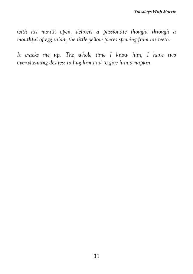 Tuesdays with morrie | PDF