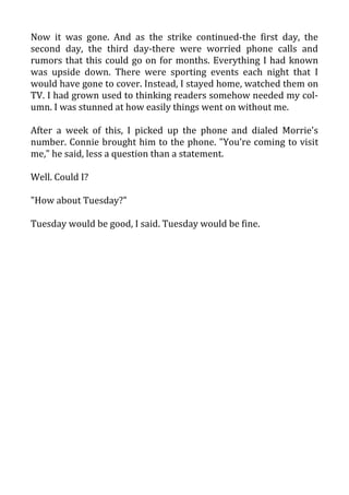 Tuesdays with morrie | PDF