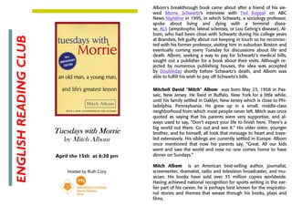 tuesdays_with_morrie an old man, a young man and life greatest lesson | PDF