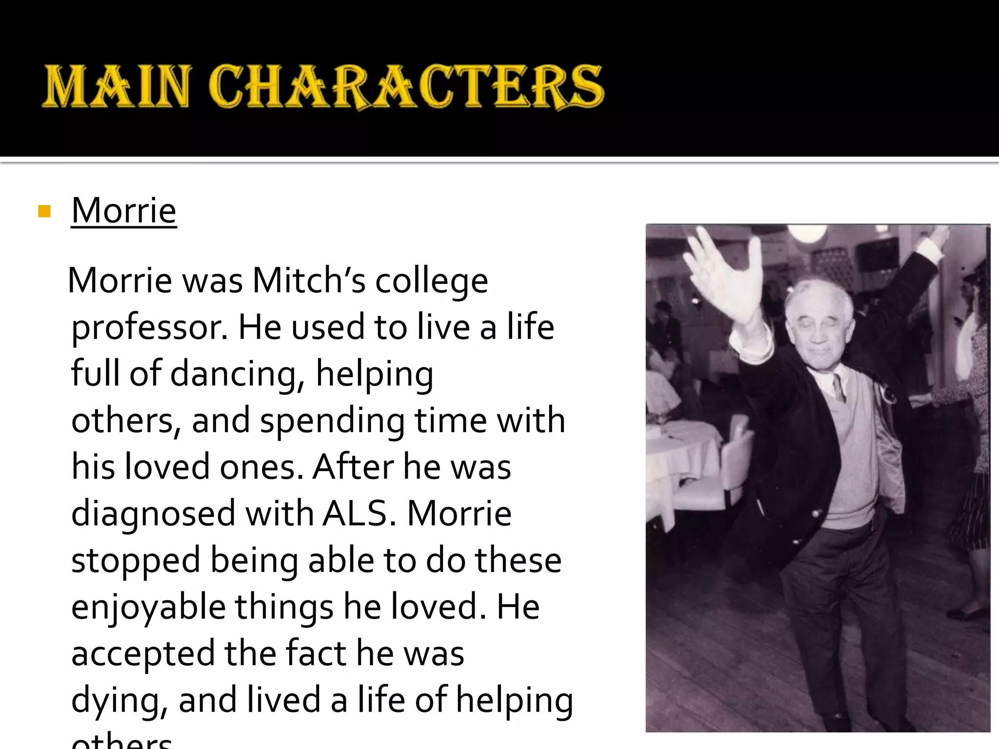 Tuesdays with Morrie | PPTX