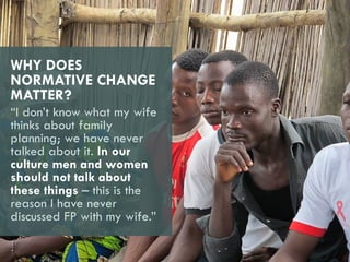 The Normative Dimensions of SBC as Part of a Community Action Cycle ...