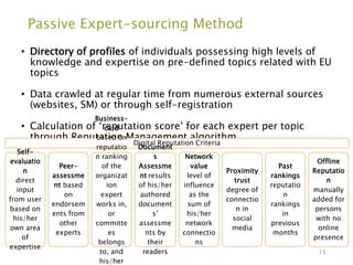 A Maturity Stages Model for SM-based Citizen sourcing - The EU ...