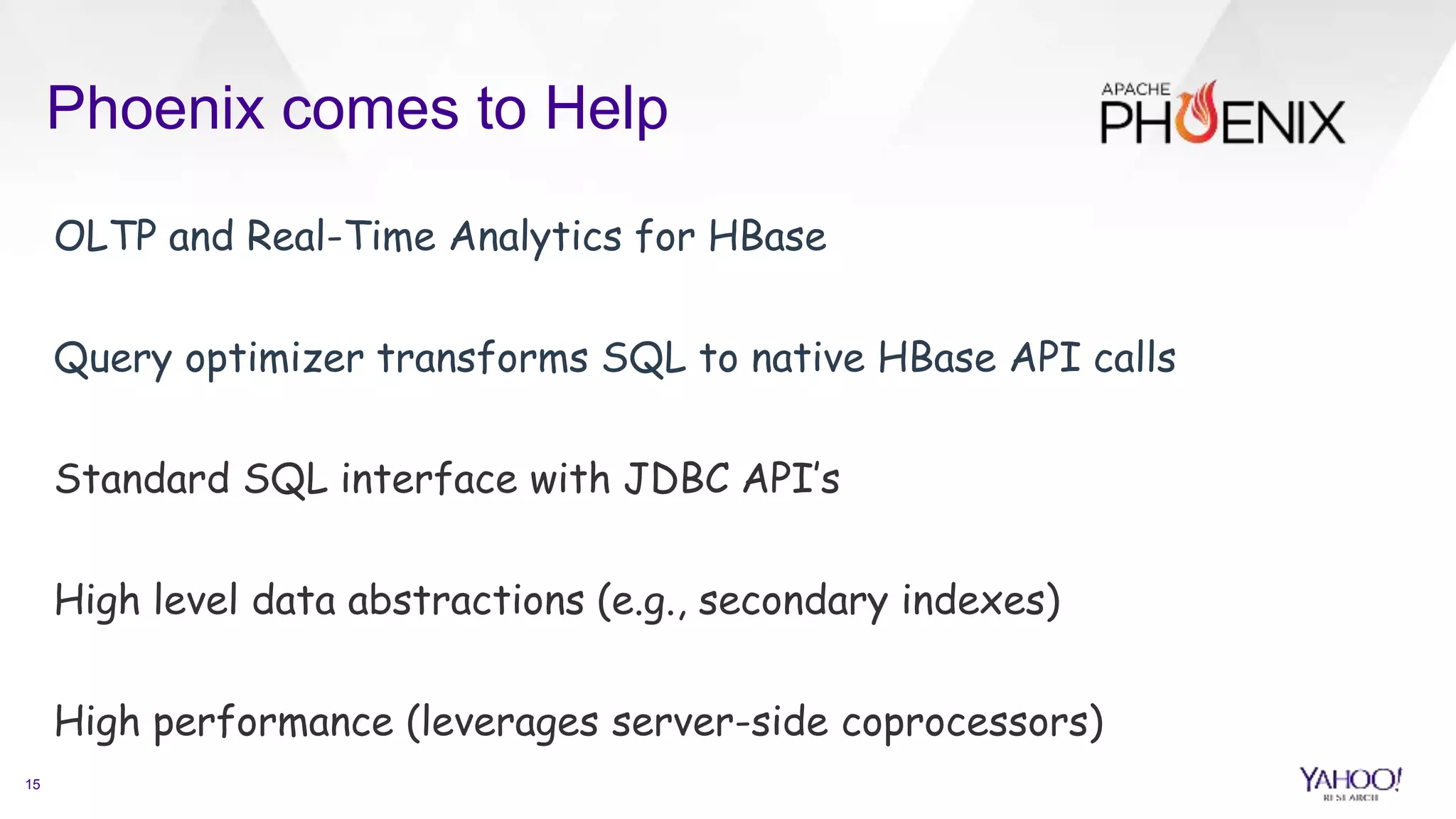 Scaling Cloud-Scale Translytics Workloads with Omid and Phoenix | PPTX