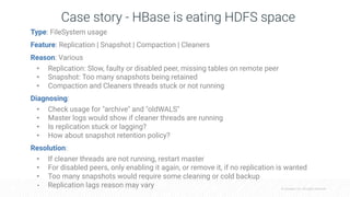 HBase Tales From the Trenches - Short stories about most common HBase ...