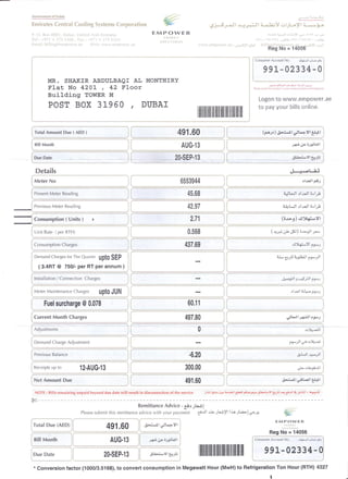 Cooling's bill aug.130001 | PDF