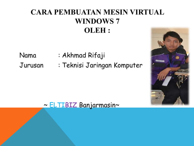 Membuat mesin virtual | PPT