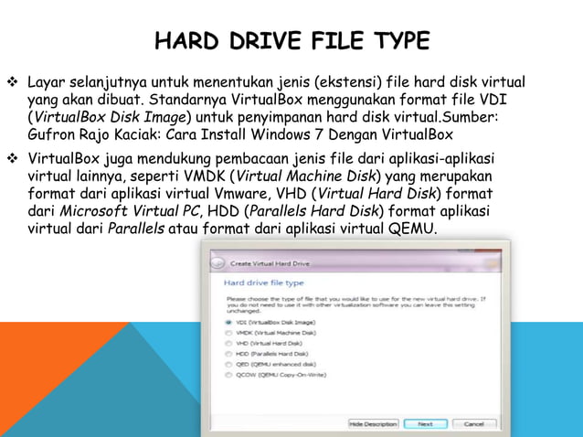 Membuat mesin virtual | PPT