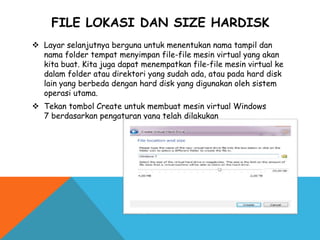 Membuat mesin virtual | PPT
