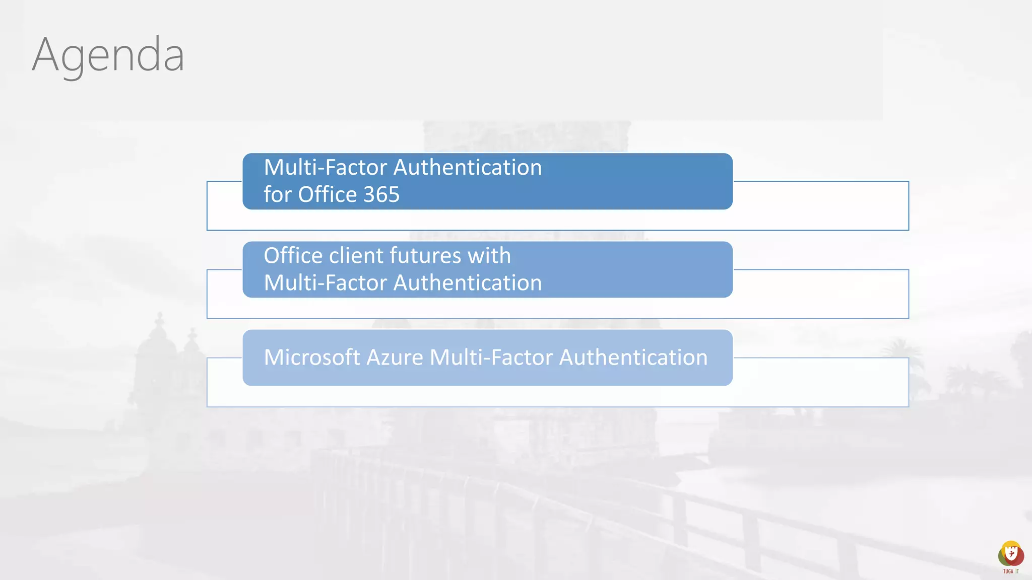 TugaIT 2017 Office 365 Multi-factor authentication with Microsoft Azure ...