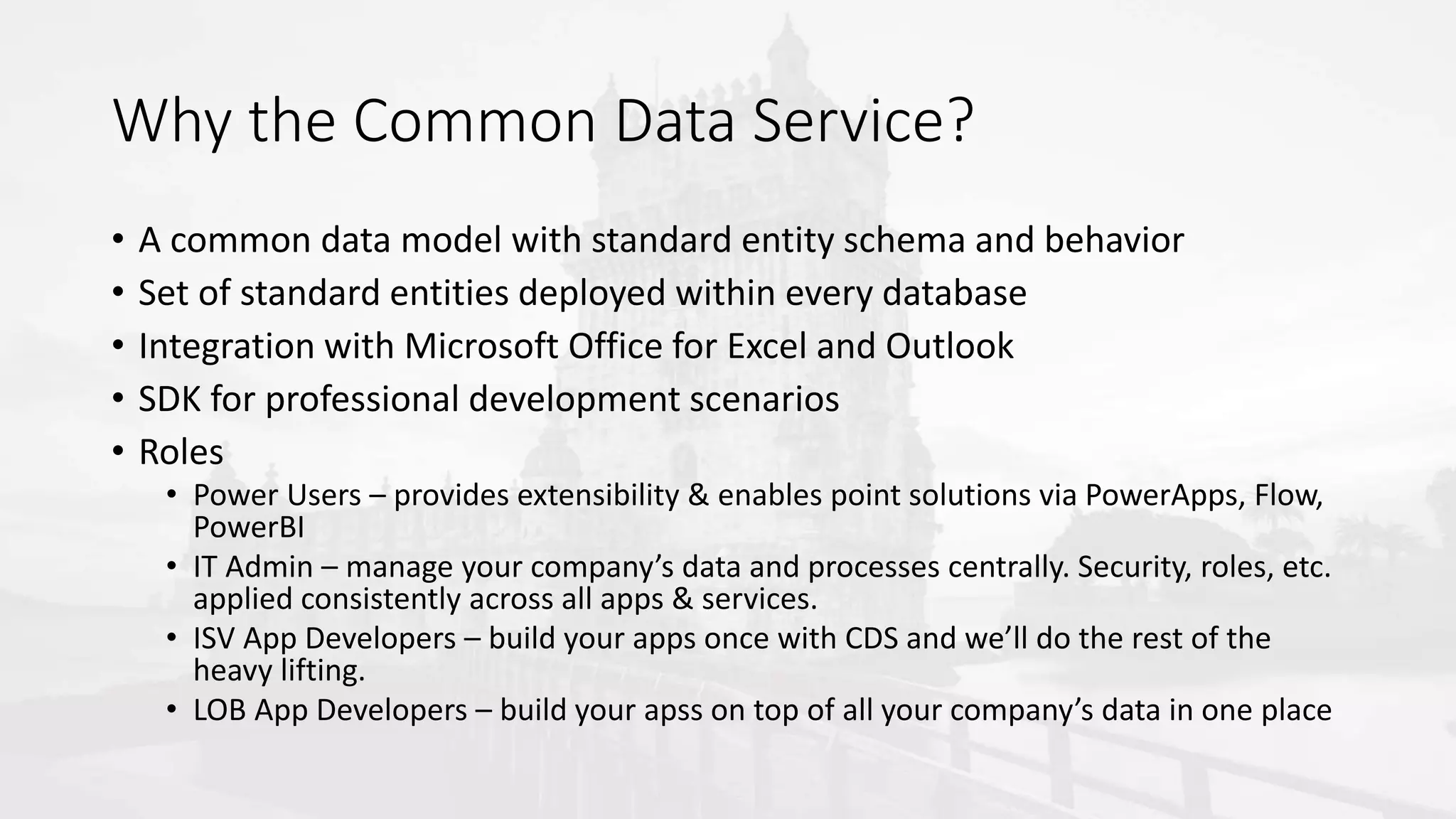 Common Data Model - A Business Database! | PPTX