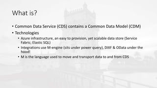 Common Data Model - A Business Database! | PPTX