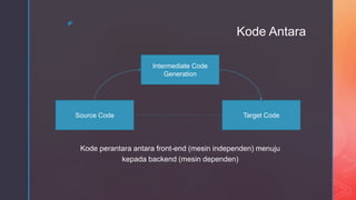 Desain Kompiler - Kode Antara | PPT