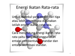 SKL 5 - MENENTUKAN ENTALPI REAKSI BERDASARKAN DATA ENERGI IKATAN RATA ...