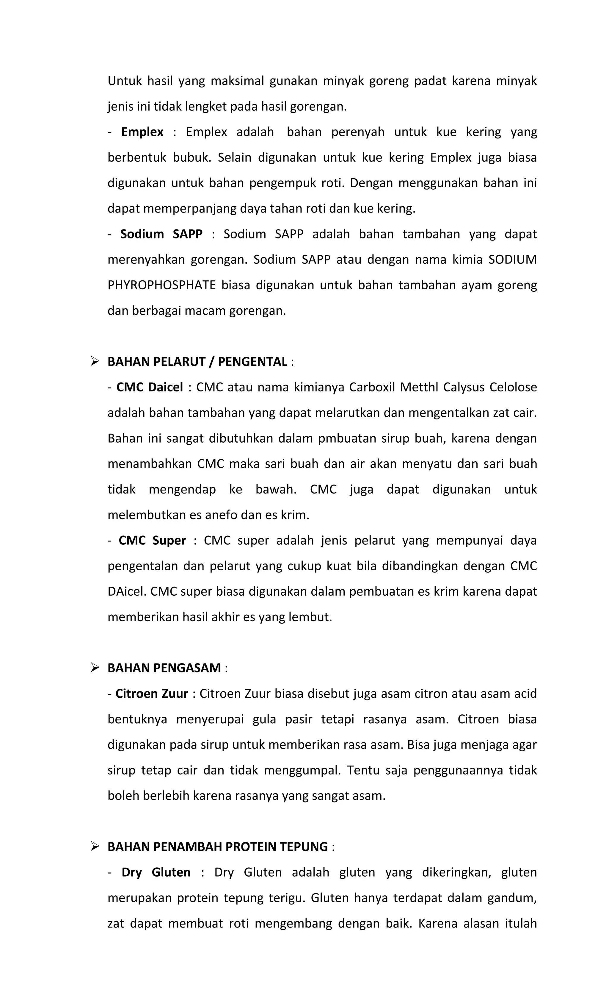 pastry and bakery | DOCX