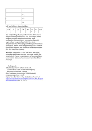 Tugas selamat riady algoritma | DOC
