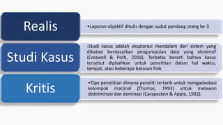 Ethnography and Narrative Research design | PPT