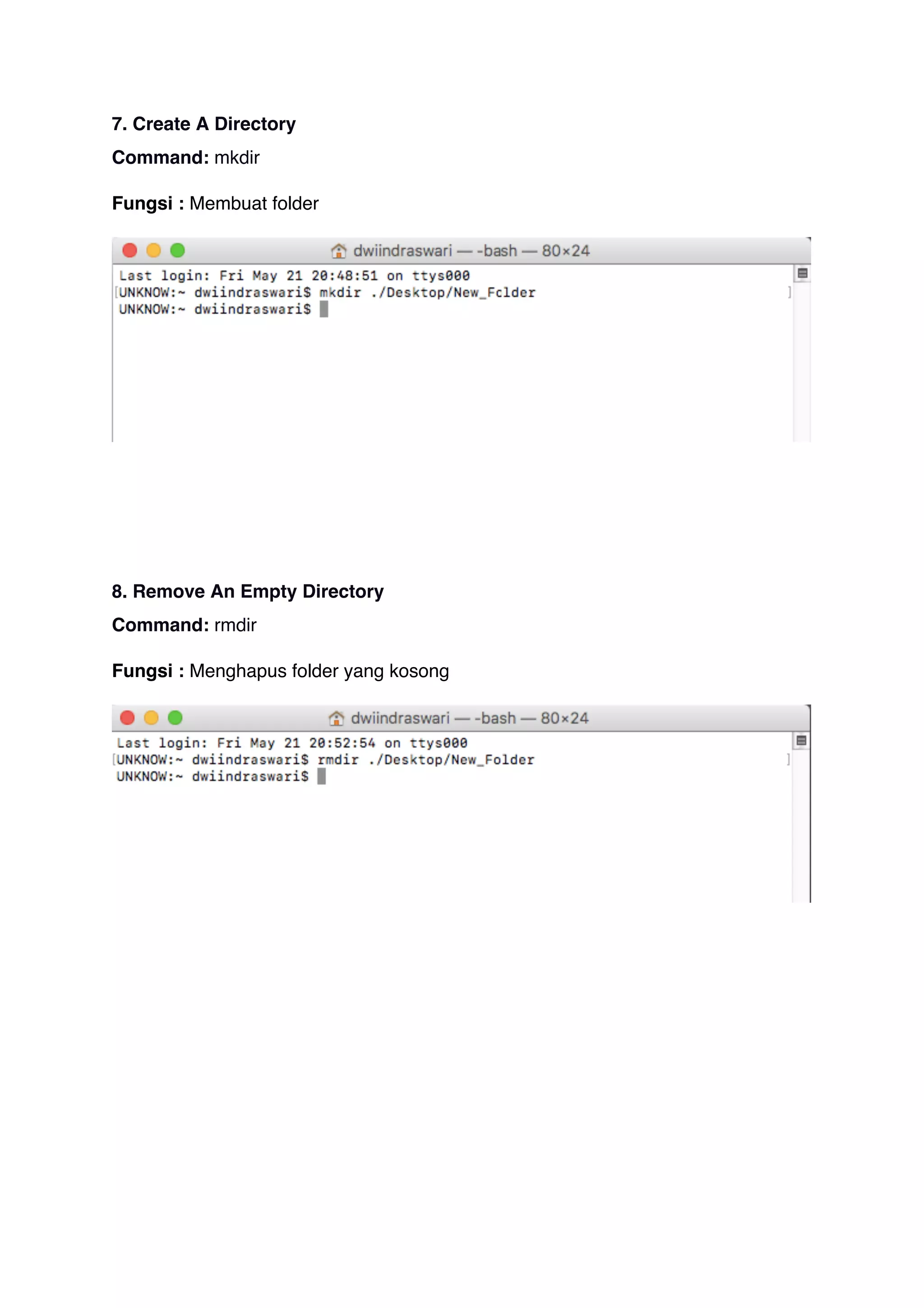 20 Command Line Pada Terminal | PDF