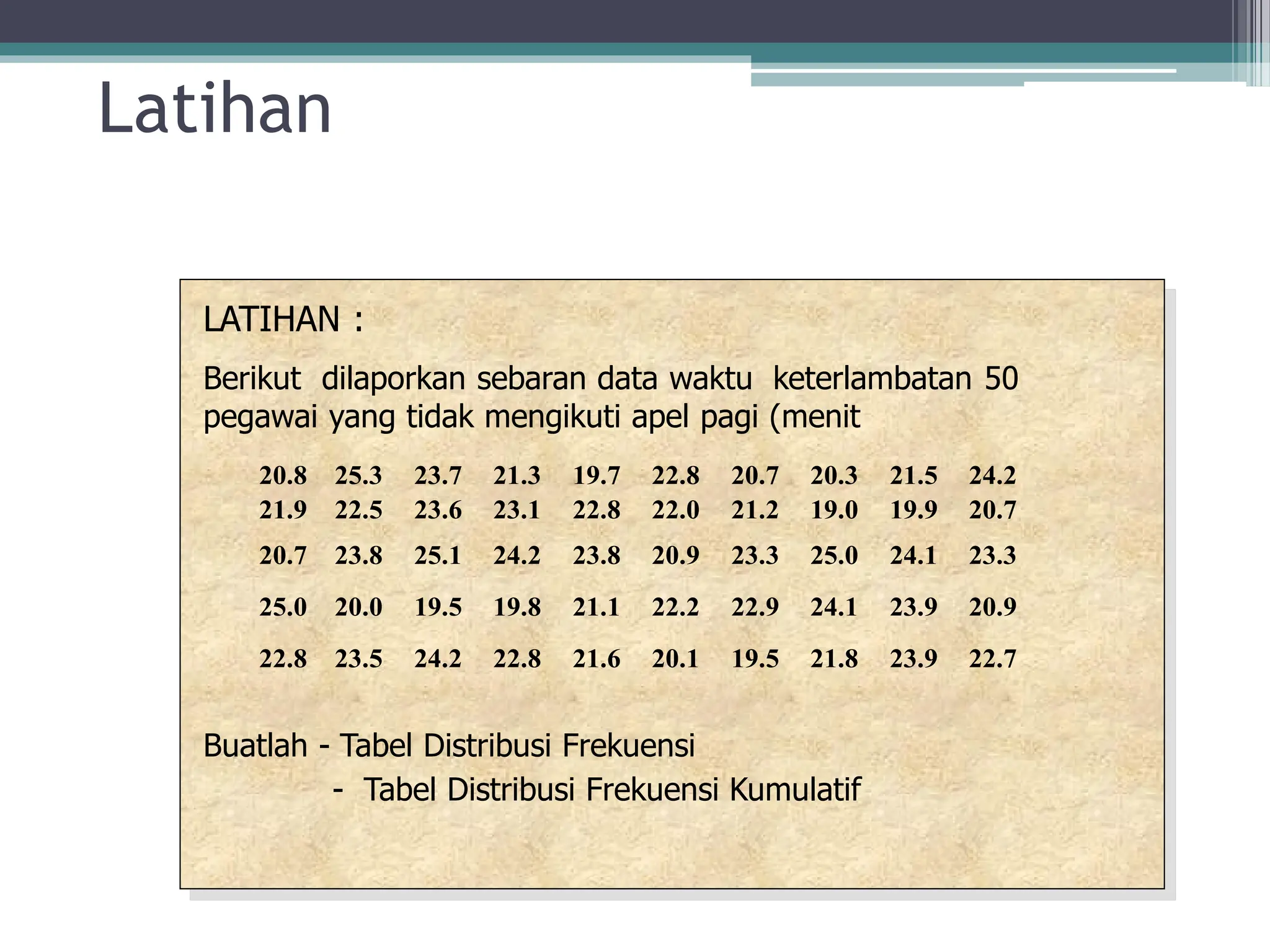 tugas.pdf rumus untuk mengerjakan interval | PDF