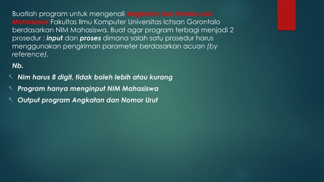Tugas membuat program menghitung luas persegi panjang, segitiga dan ...