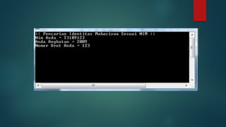 Tugas membuat program menghitung luas persegi panjang, segitiga dan ...