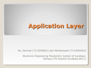Materi application layer | PPT