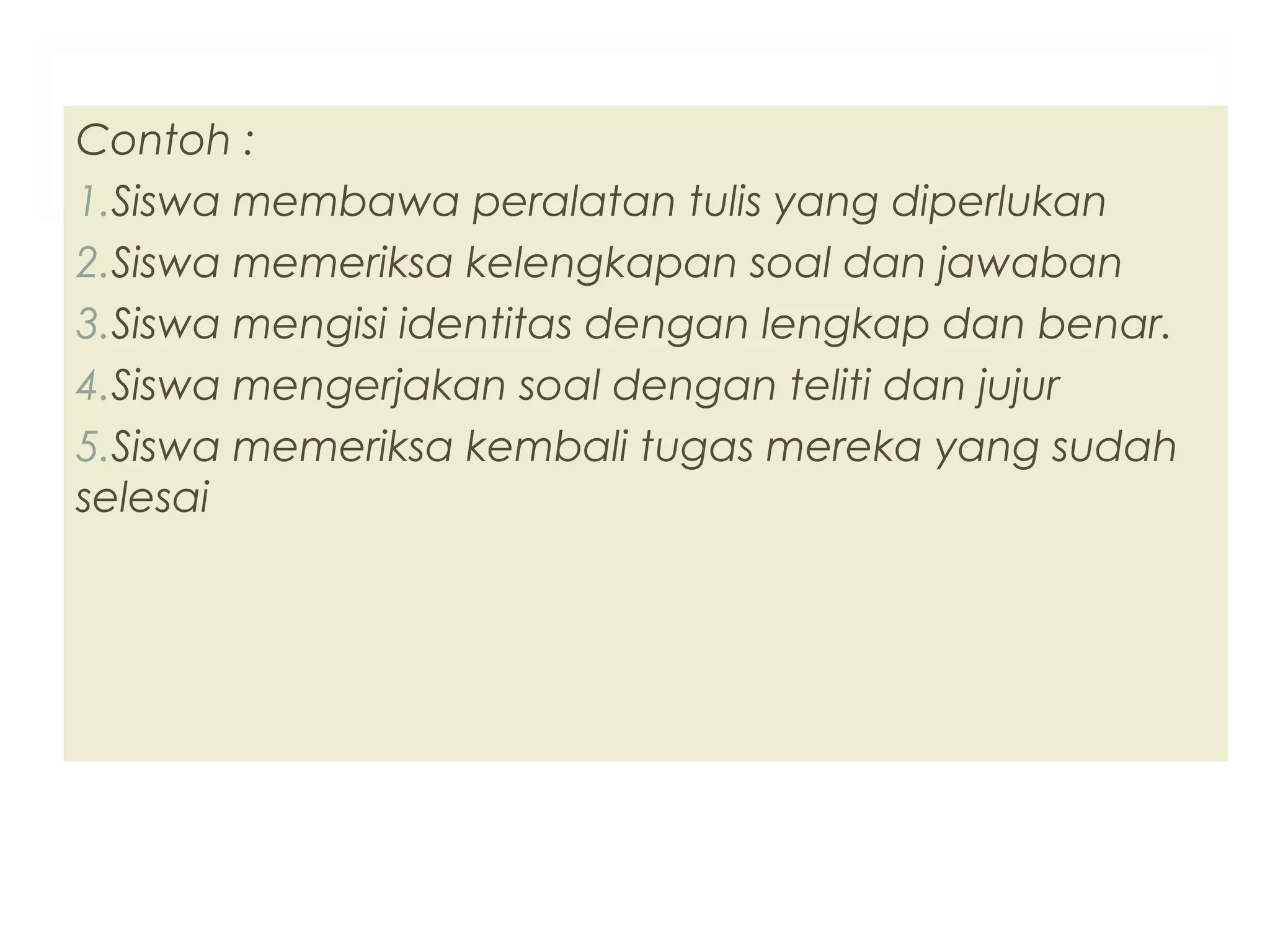 Teks procedure Bahasa Indonesia | PPT