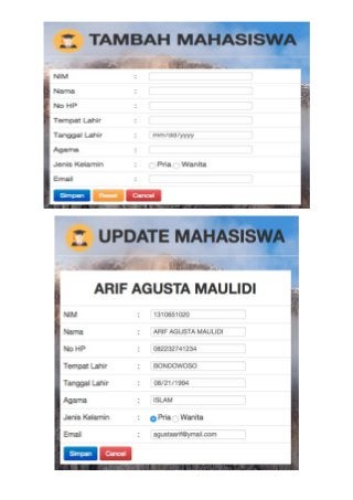 Tugas crud-twitter-bootstrap | PDF