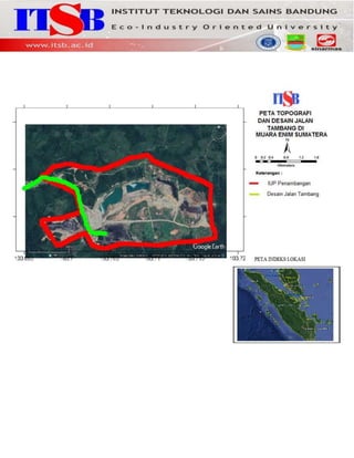 Tugas desain jalan tambang | DOCX