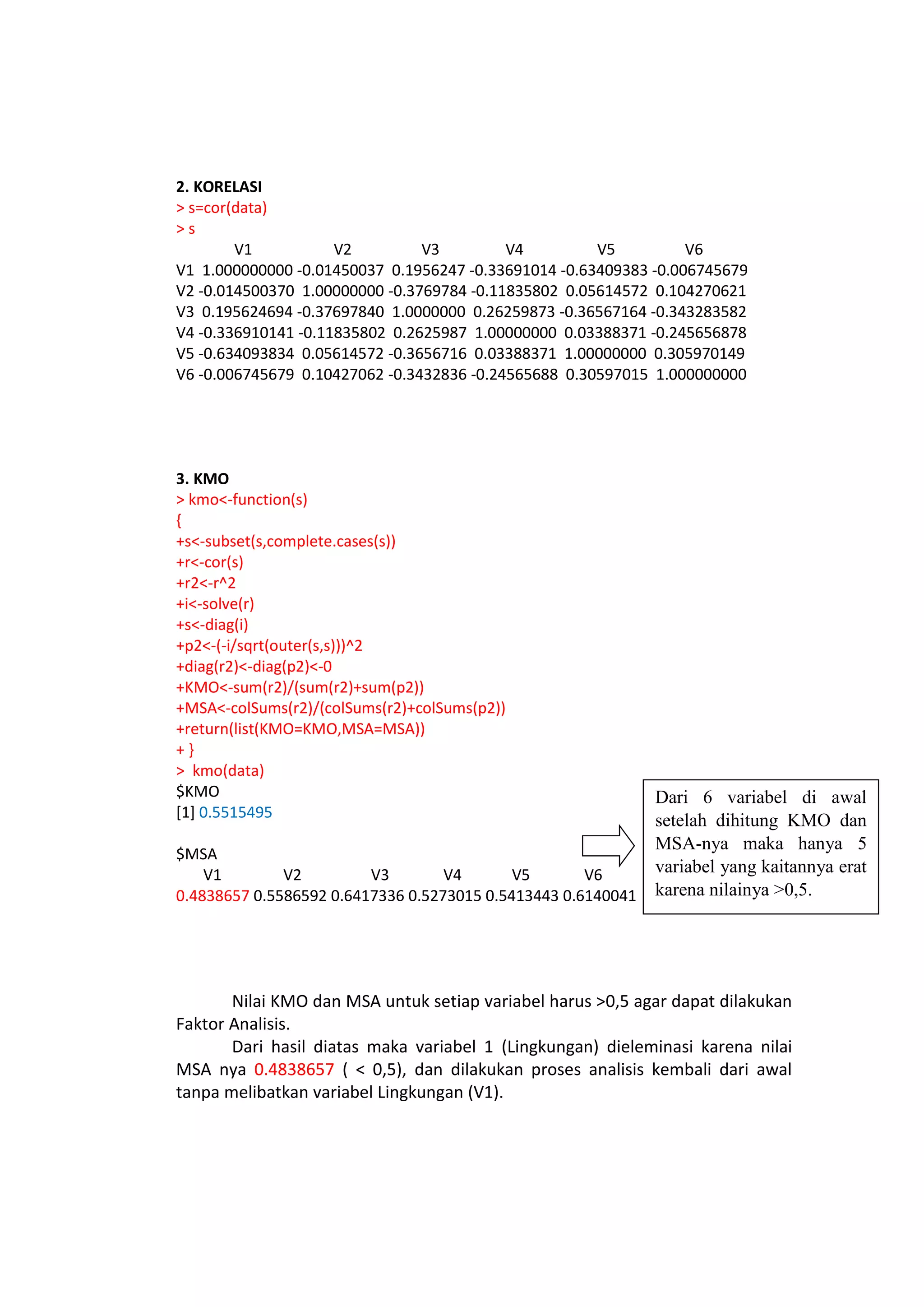 Explanatory Factor Analysis with R | PDF