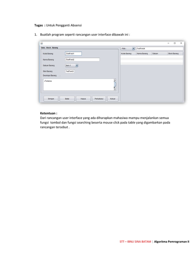 Tugas java - algoritma ii | PDF