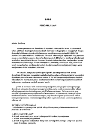 Tugas pkn-kedudukan-dan-peranan-partai-politik-sebagai-komponen ...