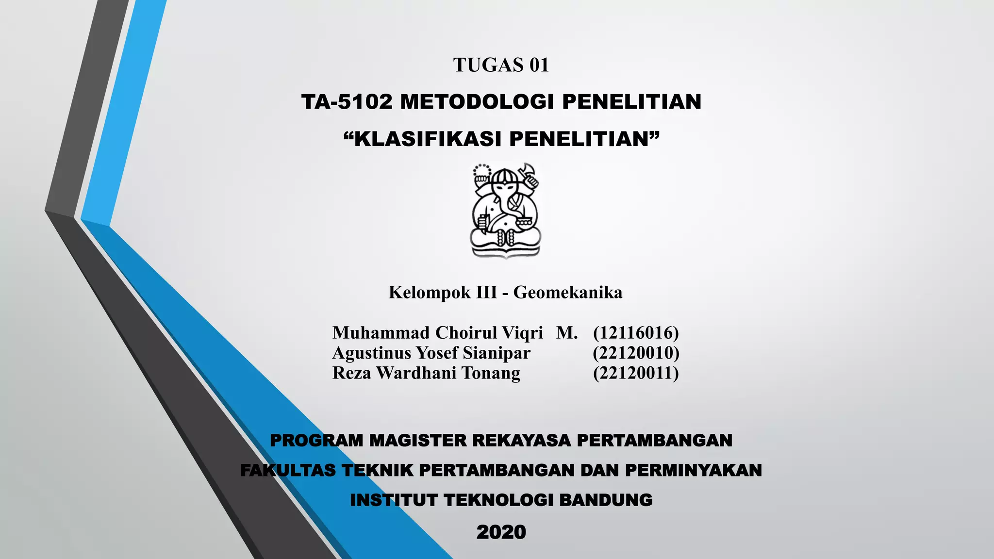 Tugas 01 KLP III GEOMEKANIK.pdf