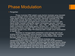 Pengertian PM dan FM | PPTX