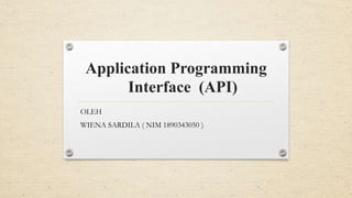 Application Programming Interface (API).pptx