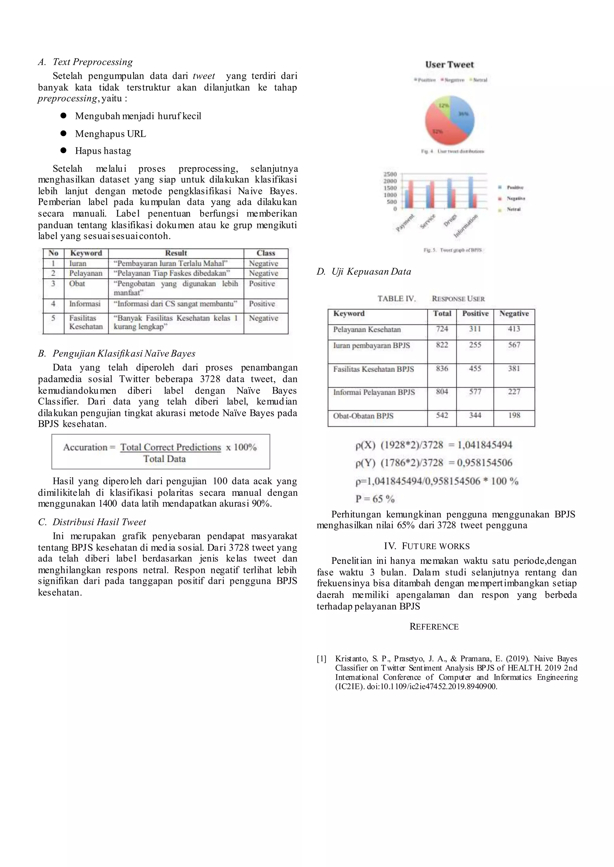 Riset Teknologi Informasi - Tugas 03 - Paper Review on “Naive Bayes ...