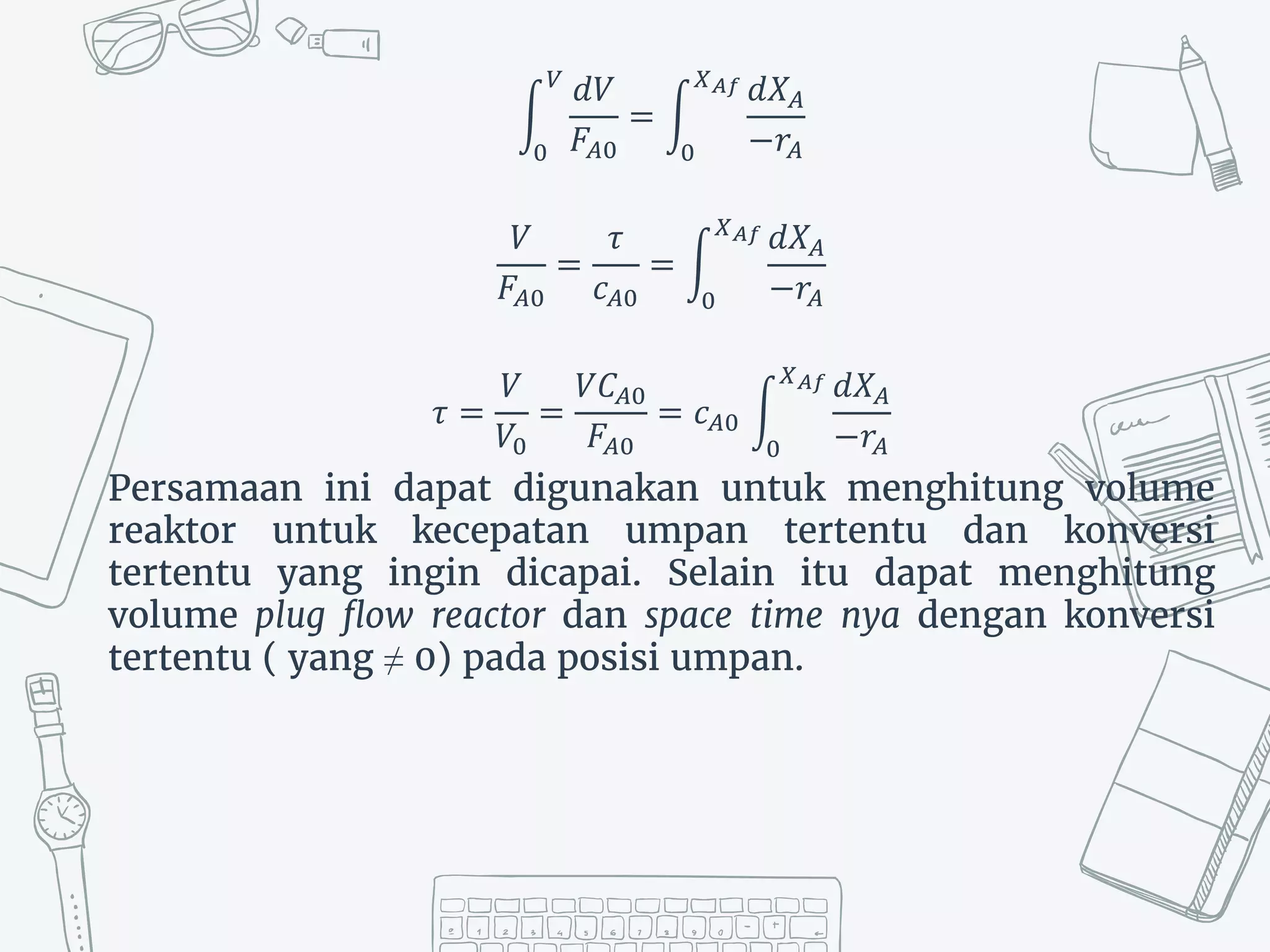 reaktor CSTR dan PFR | PPTX