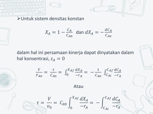 reaktor CSTR dan PFR | PPTX