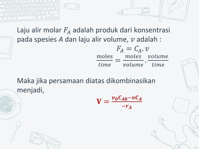 reaktor CSTR dan PFR | PPTX