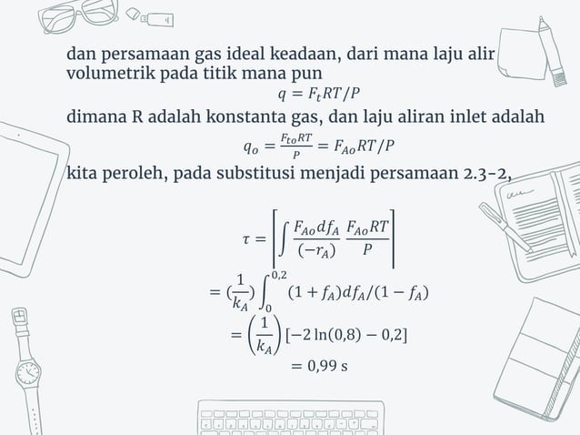 reaktor CSTR dan PFR | PPTX