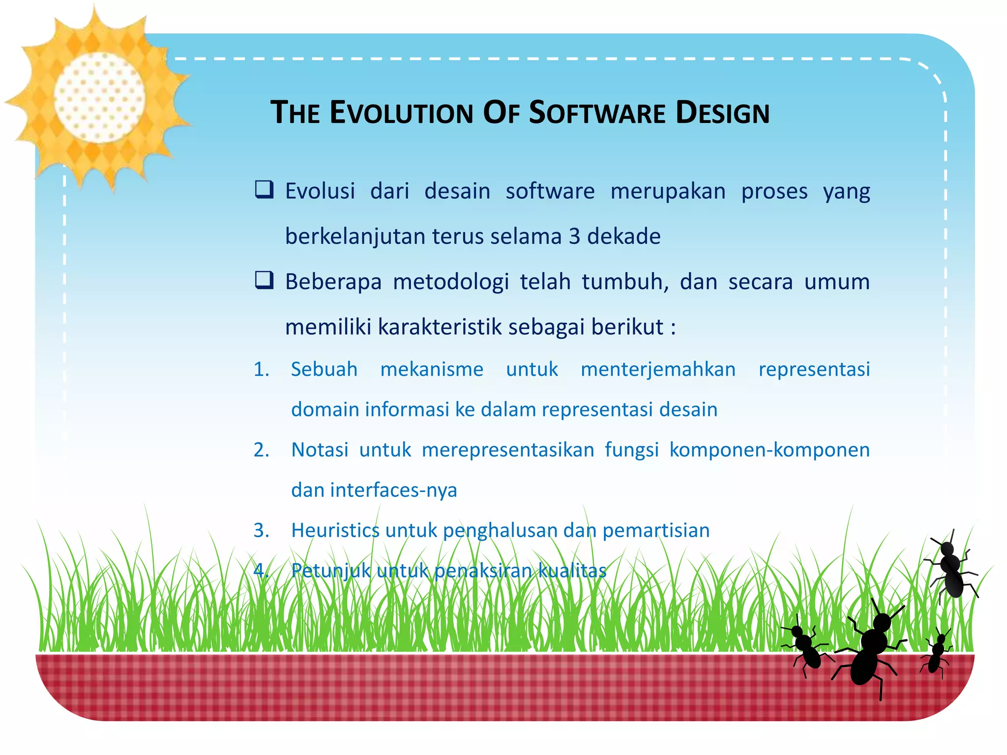 Rekayasa Perangkat Lunak software design fundamentals | PPTX