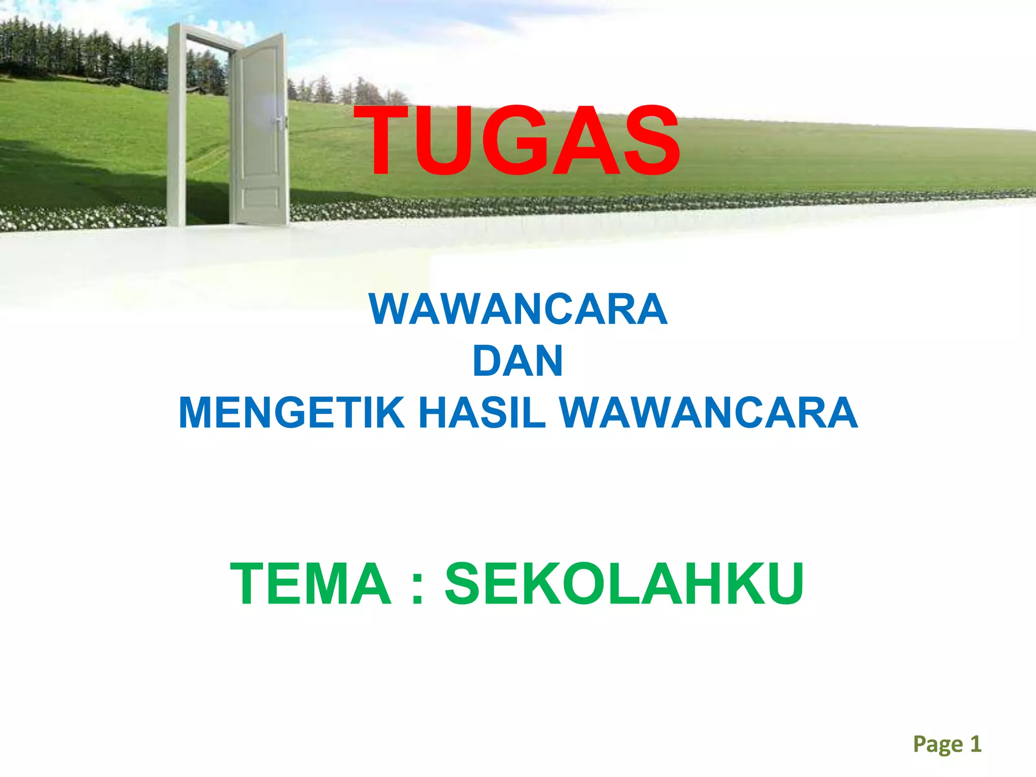 Tugas1 TIK Kelas 6 | PPT