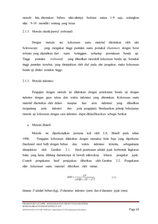 Tugas pengujian material | DOCX